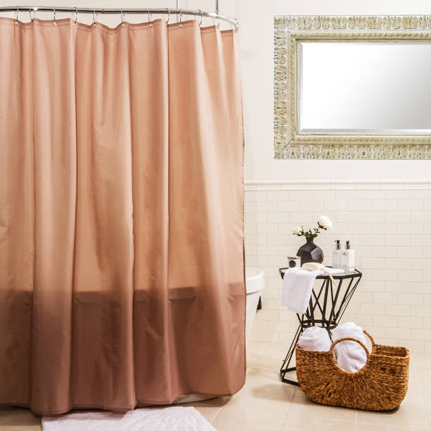 Splash Home Fabric Single Shower Curtain & Reviews | Wayfair