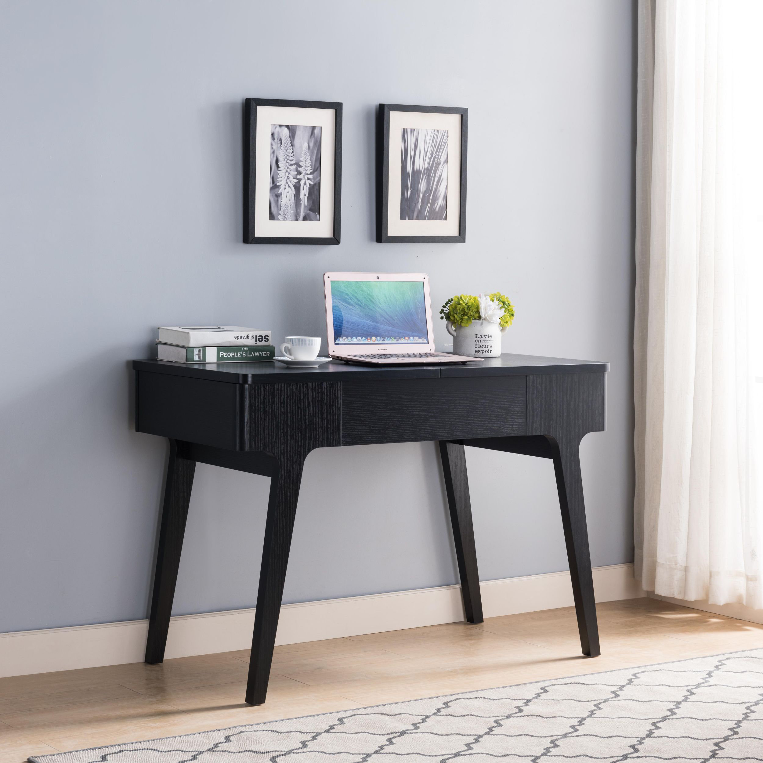 Corrigan Studio® Jore Desk with Built in Outlets | Wayfair