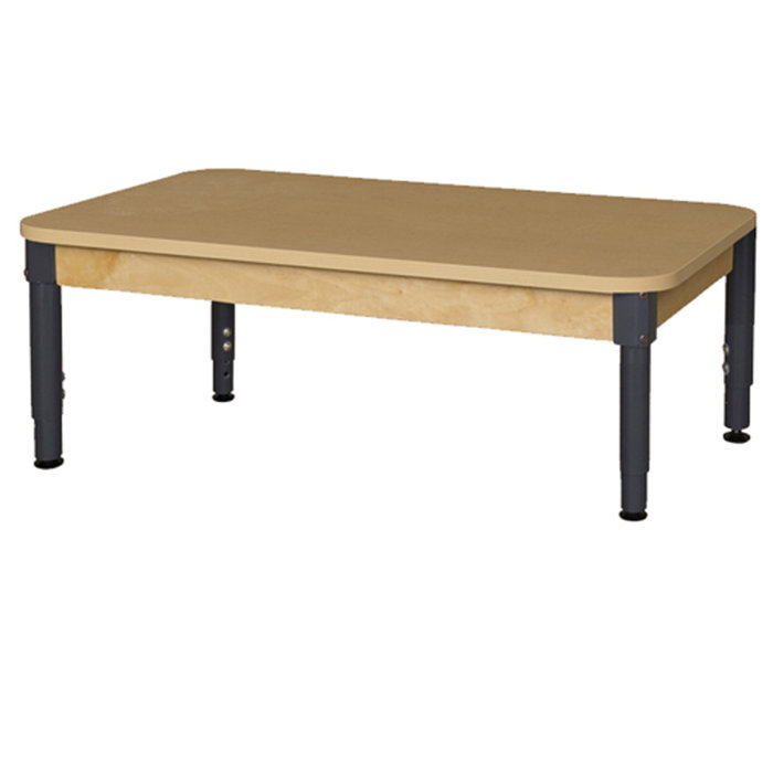 Wood Designs Adjustable Height Rectangular Activity Table & Reviews ...