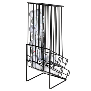 WFX Utility™ Black Metal Wire Golf Ball Storage Rack | Wayfair