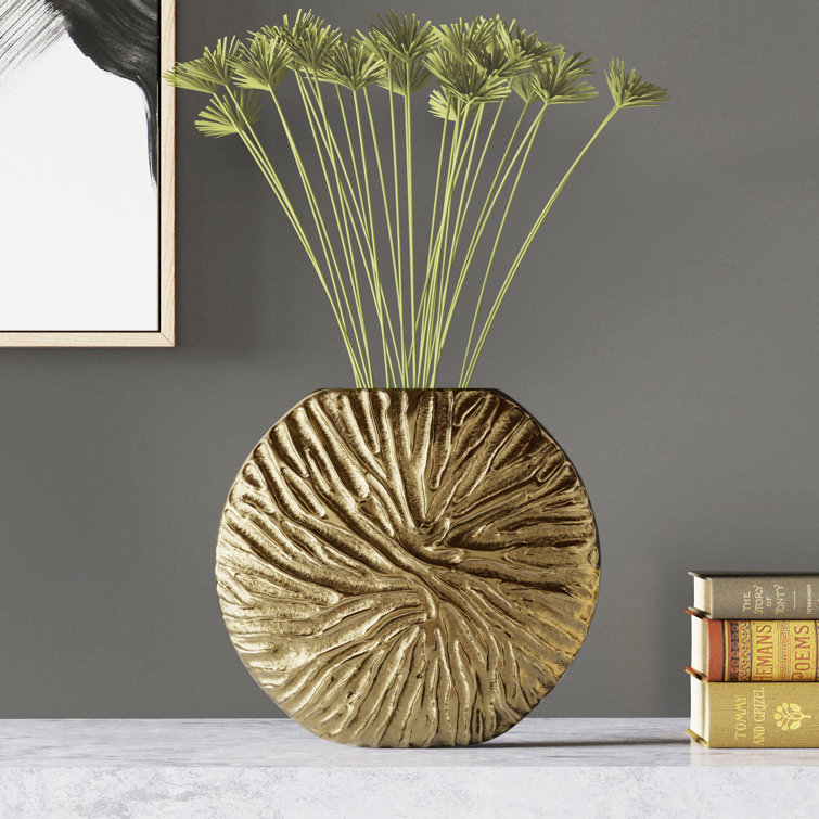 Gild Cadence Handmade Metal Table Vase & Reviews | Wayfair