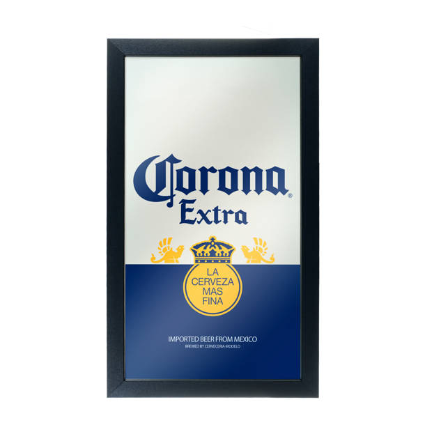 Trademark Global Corona Label Dartboard and Cabinet Set & Reviews | Wayfair