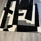 Ivy Bronx Houser Performance Black Rug & Reviews | Wayfair