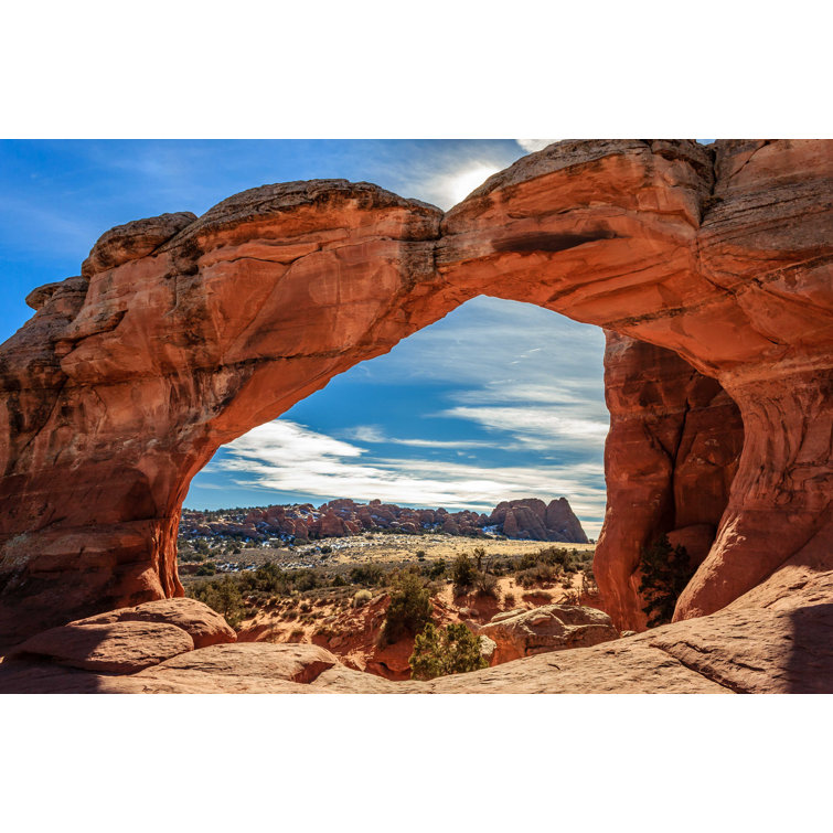 Union Rustic Broken Arch by Michael Overstreet - Wrapped Canvas ...