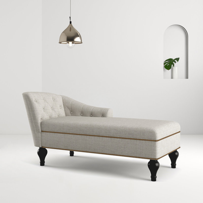 Canora Grey Upholstered Chaise Lounge | Wayfair