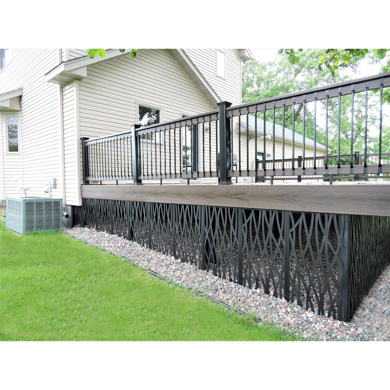 Grid Axcents 2 ft. H x 4 ft. W Polyethylene Privacy Screen & Reviews ...