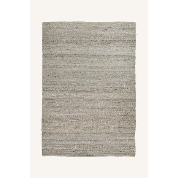 August Grove Vikesha Flatweave Grey Rug | Wayfair.co.uk