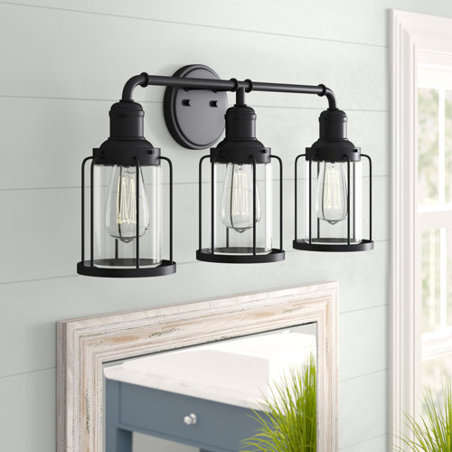 Greyleigh™ Leyden 3 - Light Dimmable Vanity Light & Reviews | Wayfair