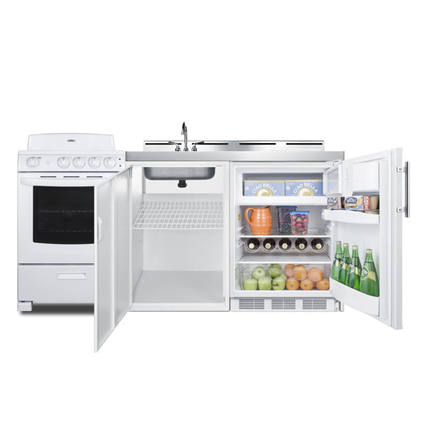 Summit Appliance 5.1 Cubic Feet cu. ft. Kitchenette Mini Fridge with ...
