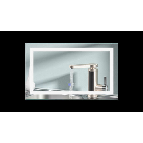 Wade Logan® Tobin The Ultimate Smart Bathroom Mirror with Defogging and ...