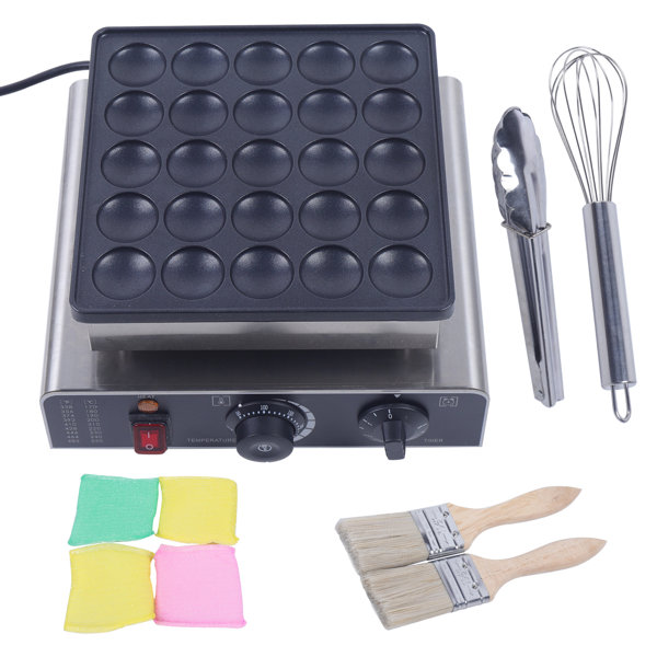 YaoTown 800W 110V Mini High Efficiency Electric Pancake Maker Baker ...