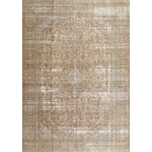 One Allium Way® Aleksandra Brown Rug | Wayfair