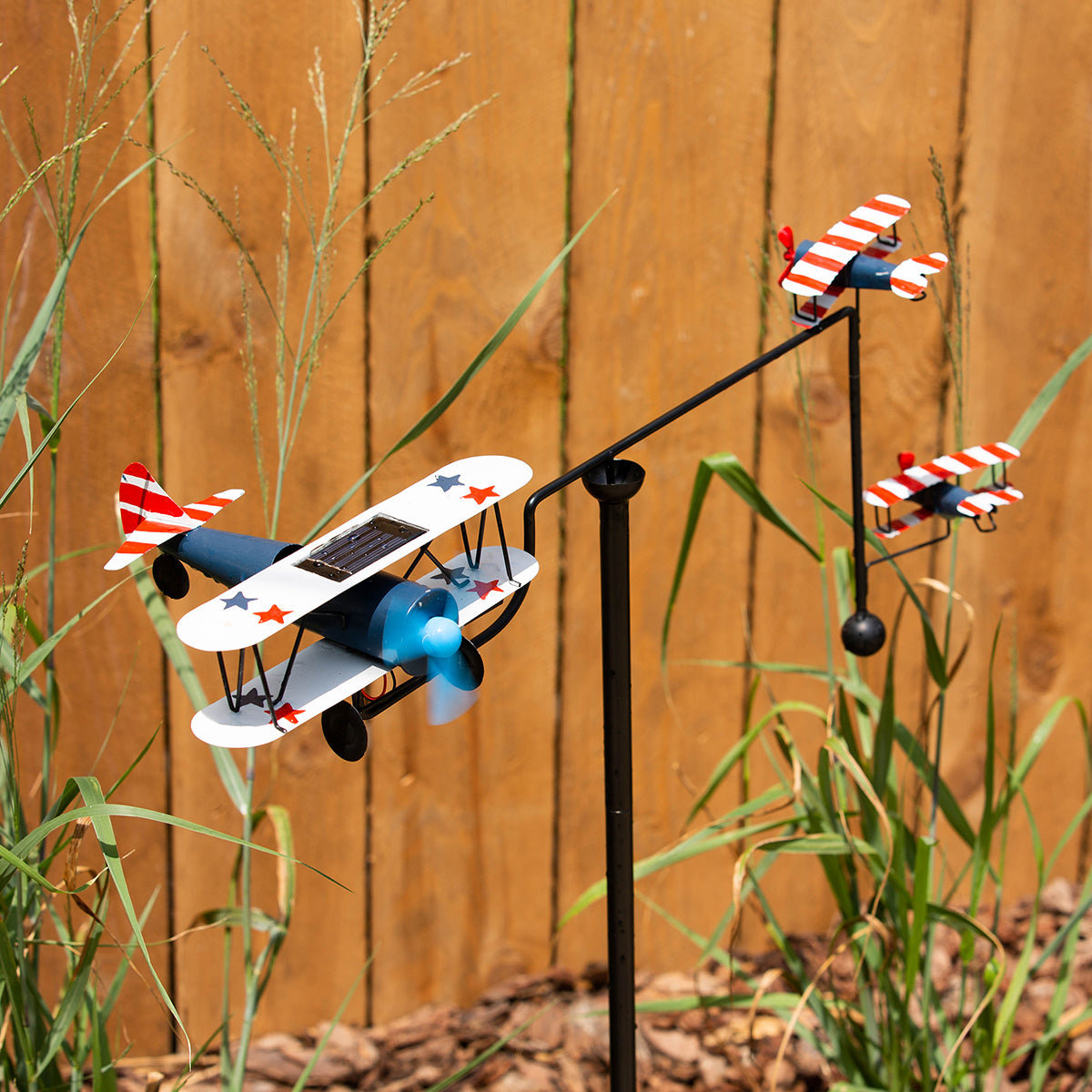 Echo Valley Solar Dueling Bi Plane Rotator | Wayfair