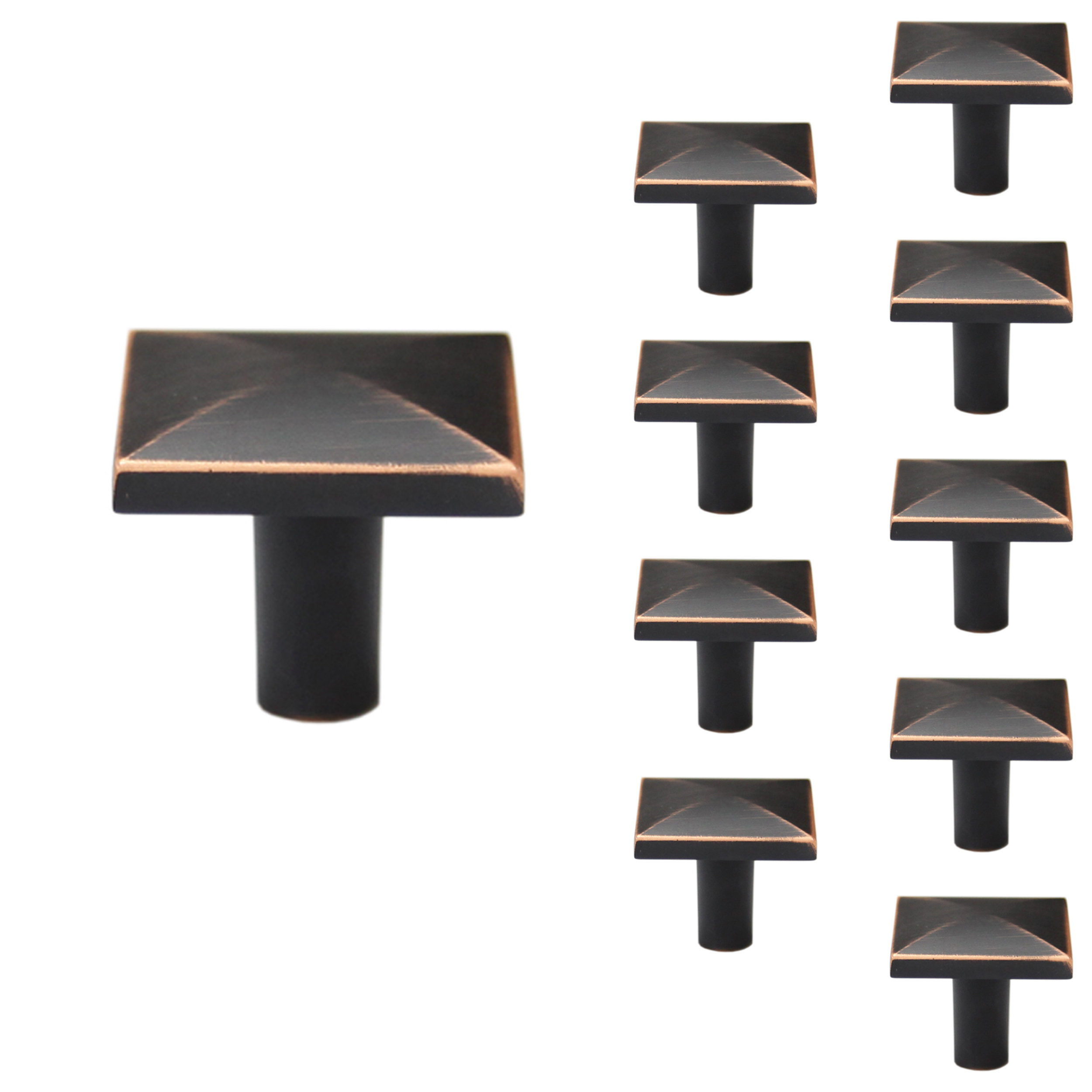 MascotHardware Pyramid 1-1/7 in.Square Cabinet Knob | Wayfair