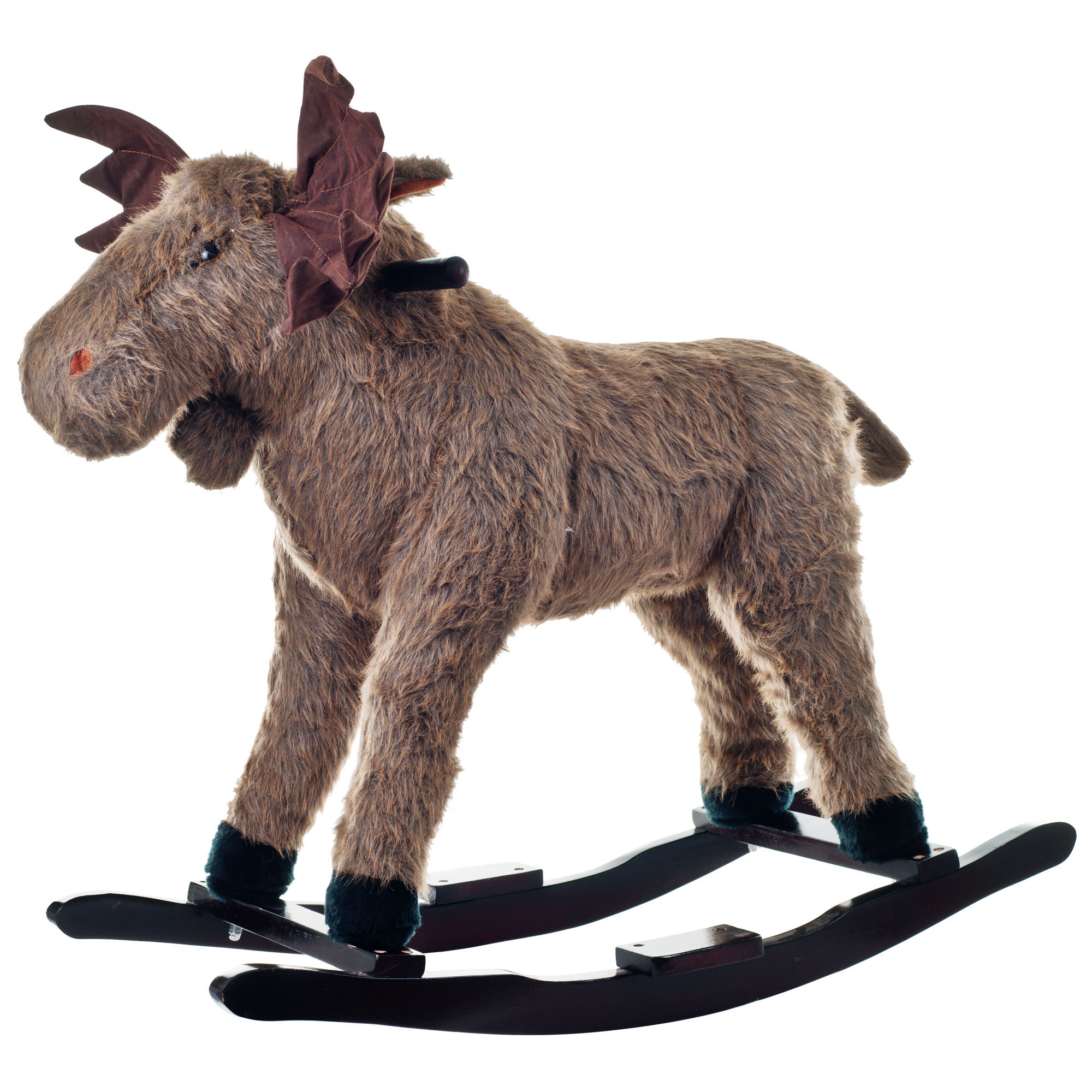 Happy Trails Plush Max Moose Rocker & Reviews | Wayfair