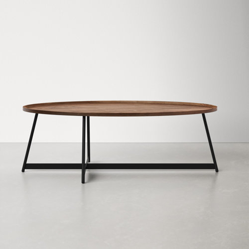 AllModern Xavier Cross Legs Coffee Table & Reviews | Wayfair