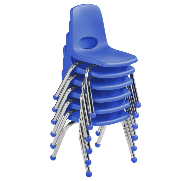 Factory Direct Partners Stackable Ball Glide Classroom Chair & Reviews ...