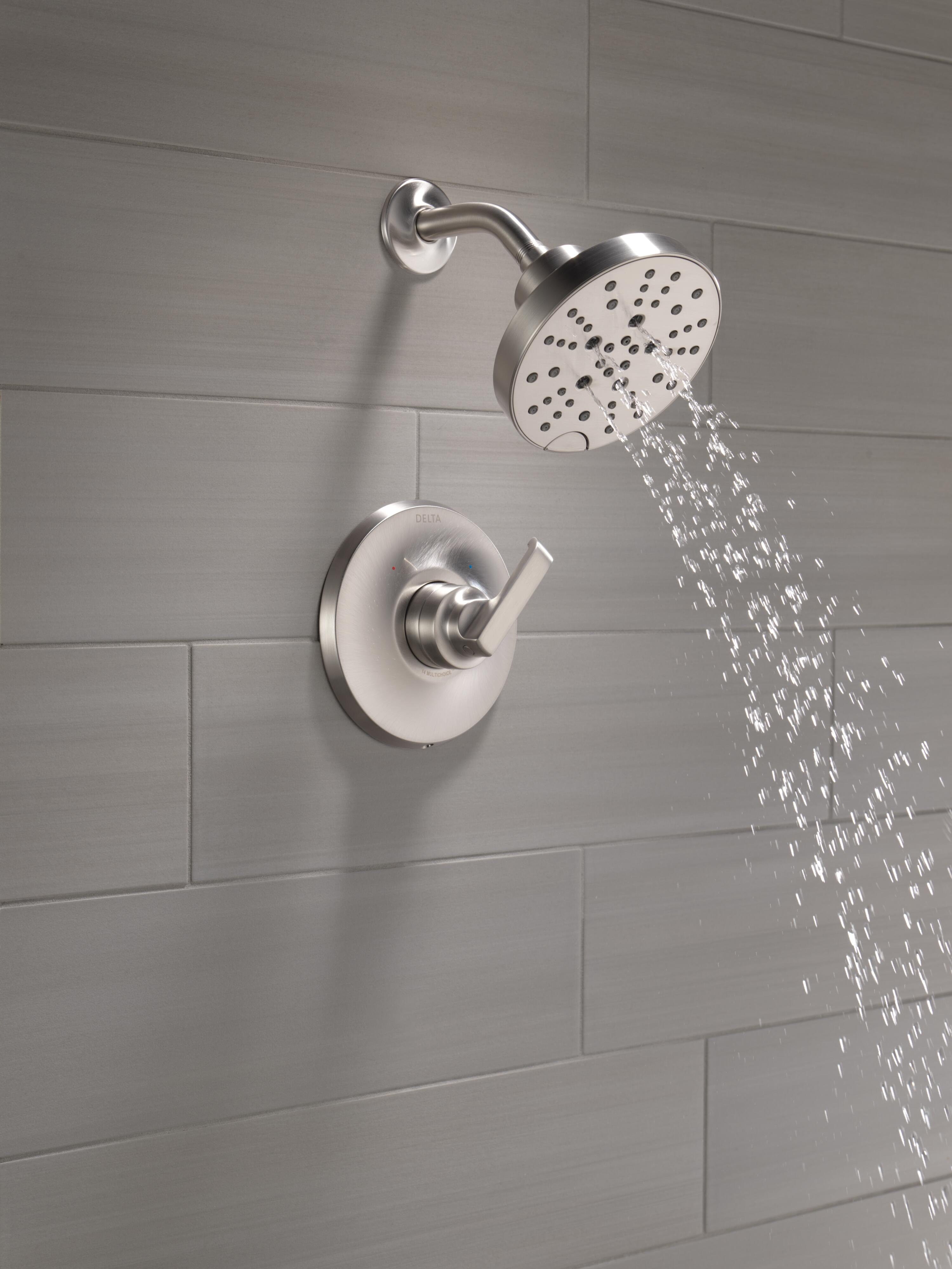 Delta Tetra Shower Faucet Trim Kit, Shower Faucet Set, Shower Head and ...