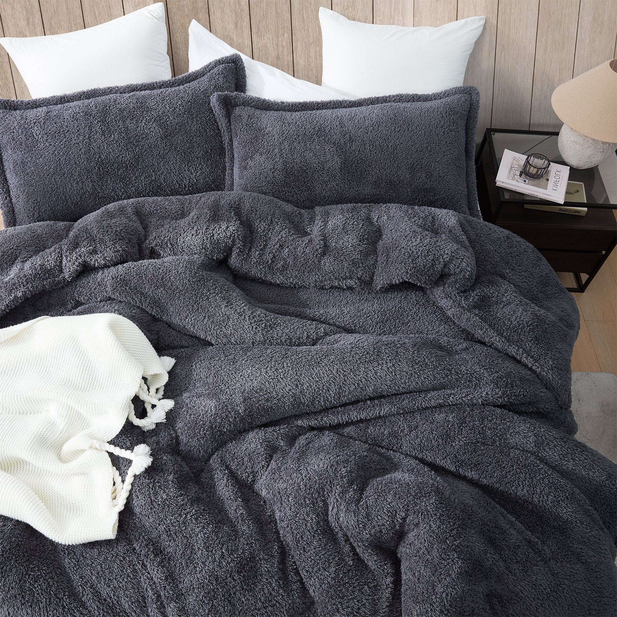 Byourbed Shankapotomus Dark Grey Coma Inducer Oversized Comforter Set ...