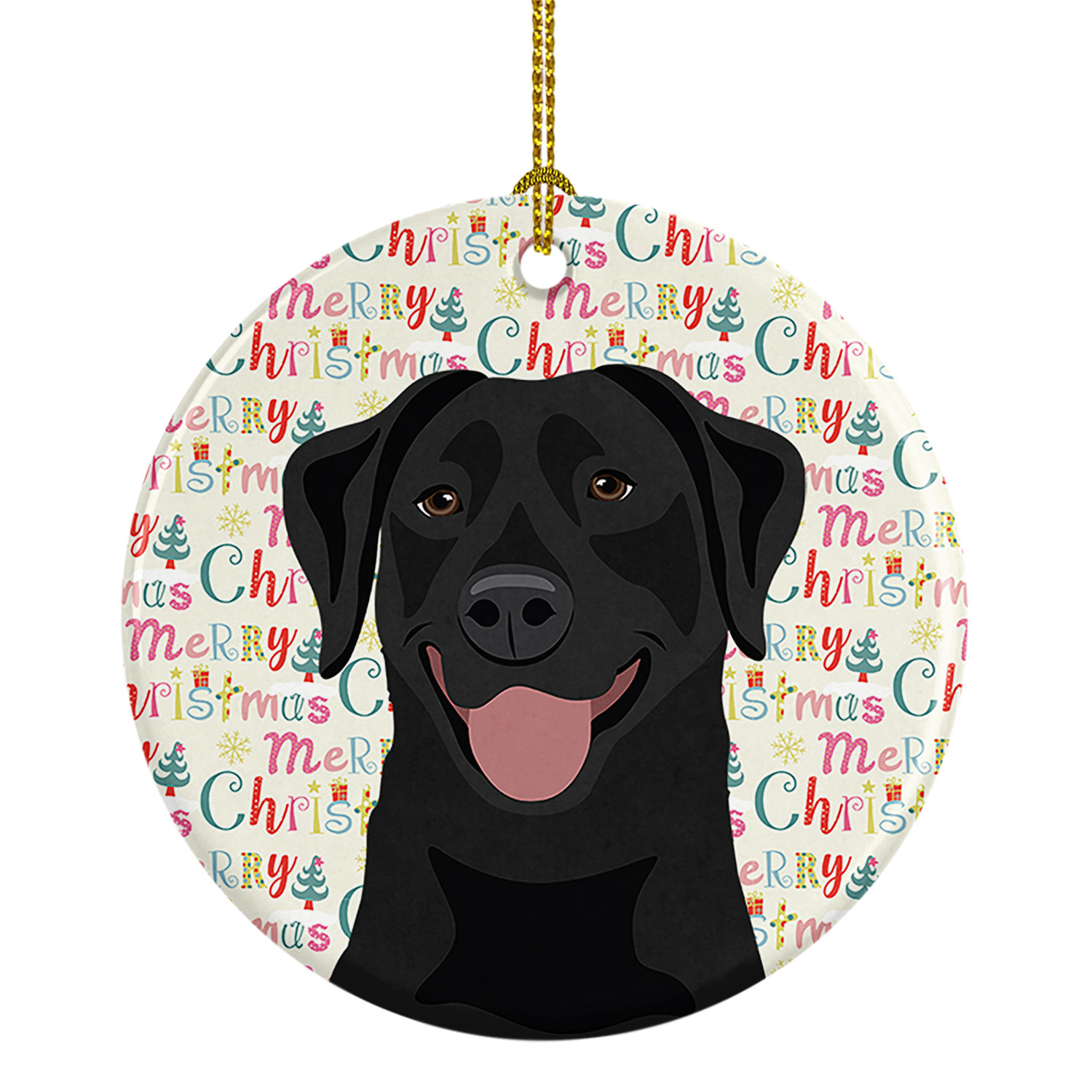 The Holiday Aisle® Labrador Retriever 1 Ceramic Hanging Figurine ...