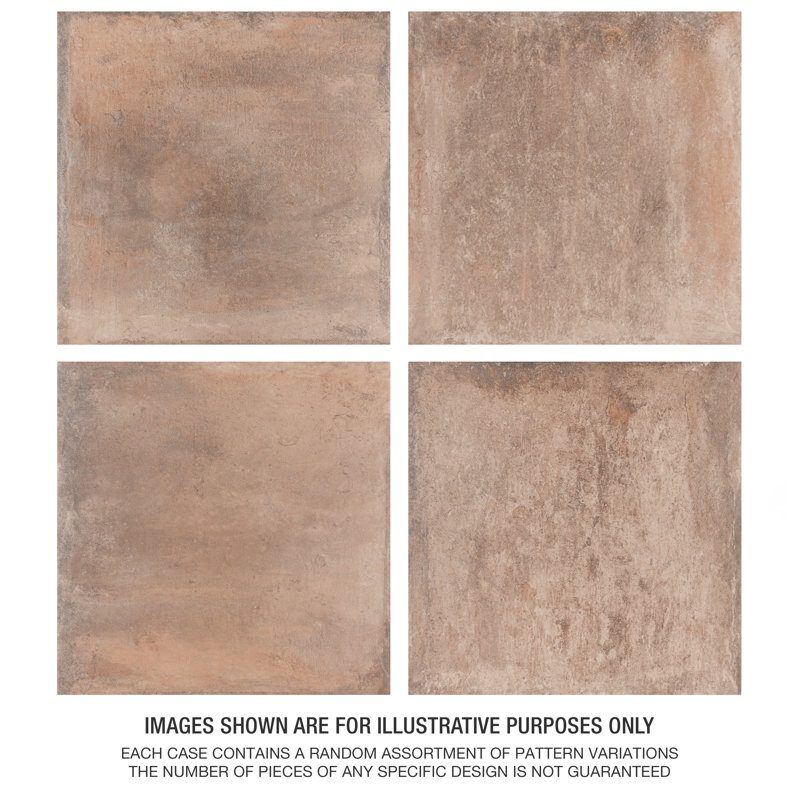 Merola Tile Cazorla 12" x 12" Porcelain Singular Wall Tile | Wayfair