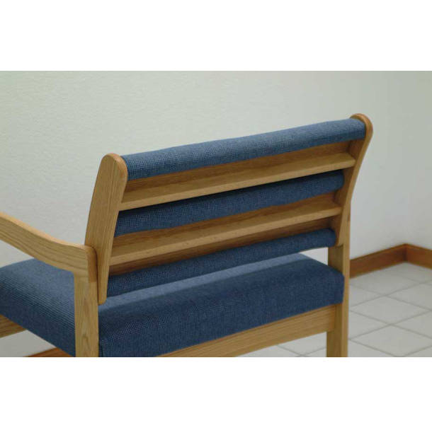 Symple Stuff Geier Waiting Room Chair with Wood Frame & Reviews | Wayfair