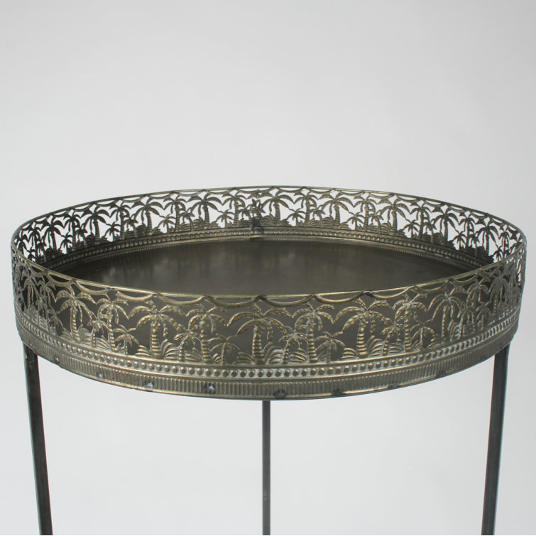 Bay Isle Home Round Palm Tree Side Table | Wayfair.co.uk