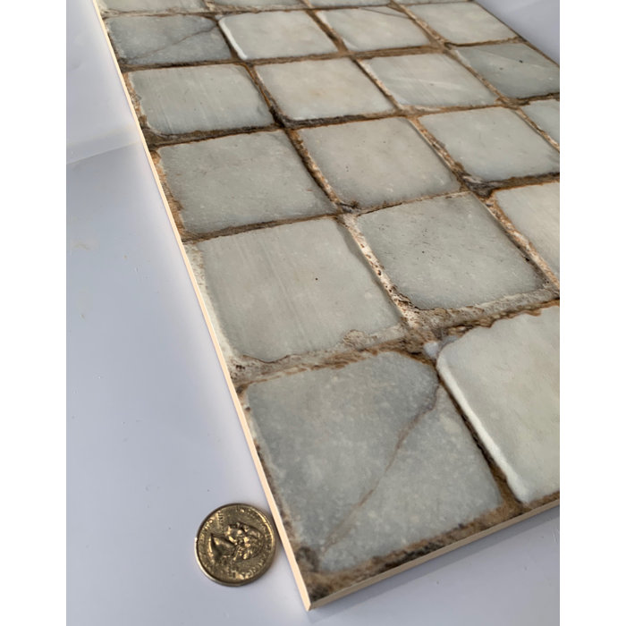 Moroccan Mosaic Tile House Raja 12" x 24" Ceramic Floor & Wall Tile ...