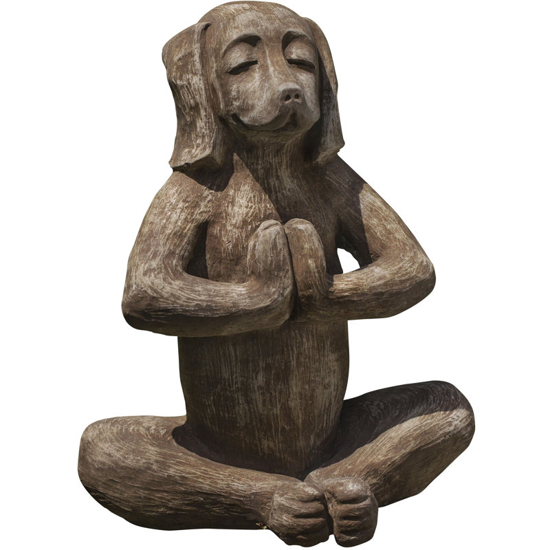 Campania International, Inc Yoga Dog Statue & Reviews | Wayfair