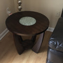 Red Barrel Studio® Aberfeld 22'' Tall Pedestal End Table & Reviews ...