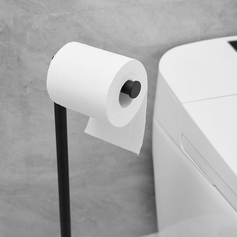 VIBRANTBATH Free Standing Toilet Paper Holder & Reviews | Wayfair