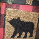 Glitzhome Rug Hooked Bear Stocking & Reviews | Wayfair