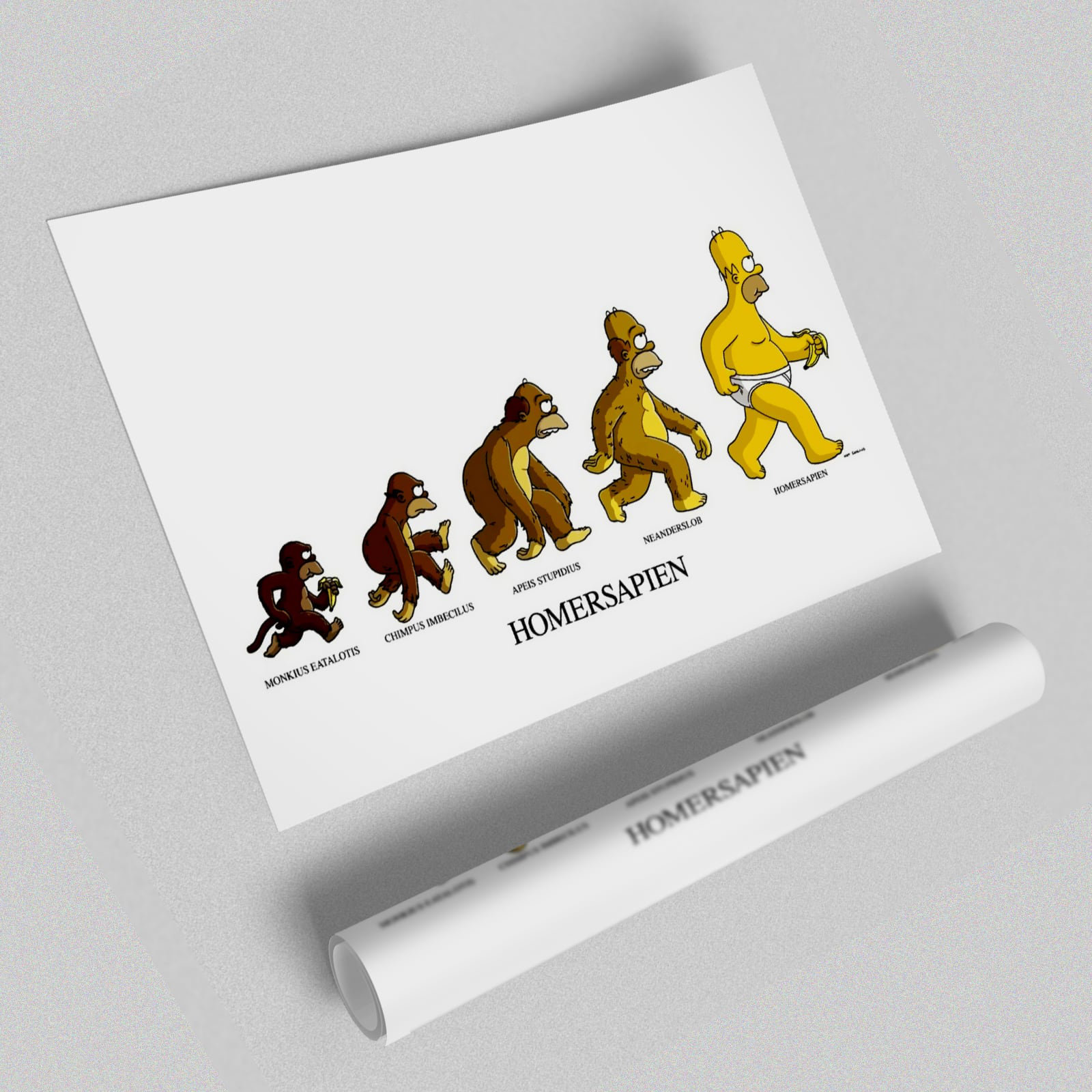 East Urban Home The Simpsons Homersapien People Print Poster - Unframed ...