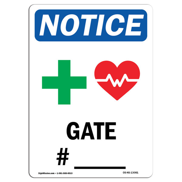 Gates-sign | Wayfair
