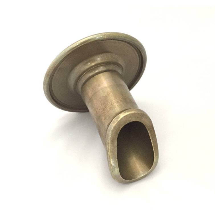 Marquis Gardens Brass Round Scupper - Wayfair Canada