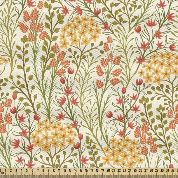 Bless international Botanical Design Fabric | Wayfair