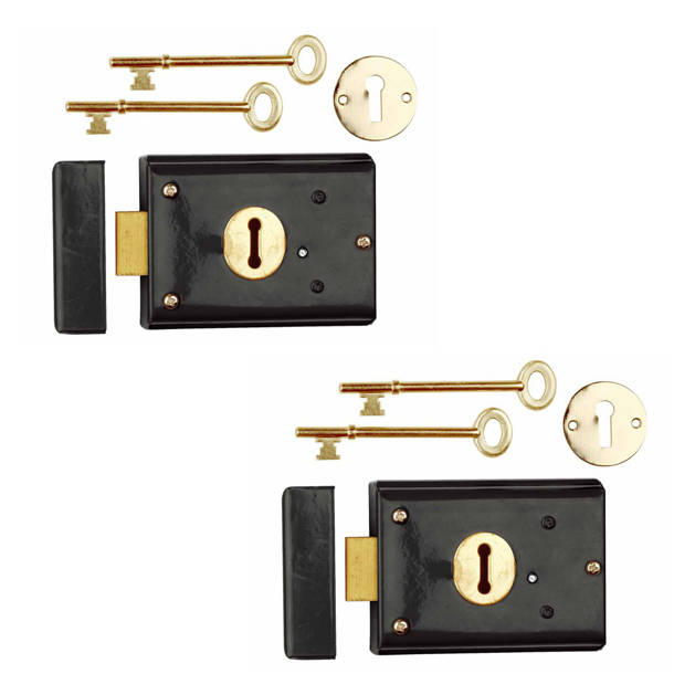 The Renovators Supply Inc. Victorian Rim Lock | Wayfair