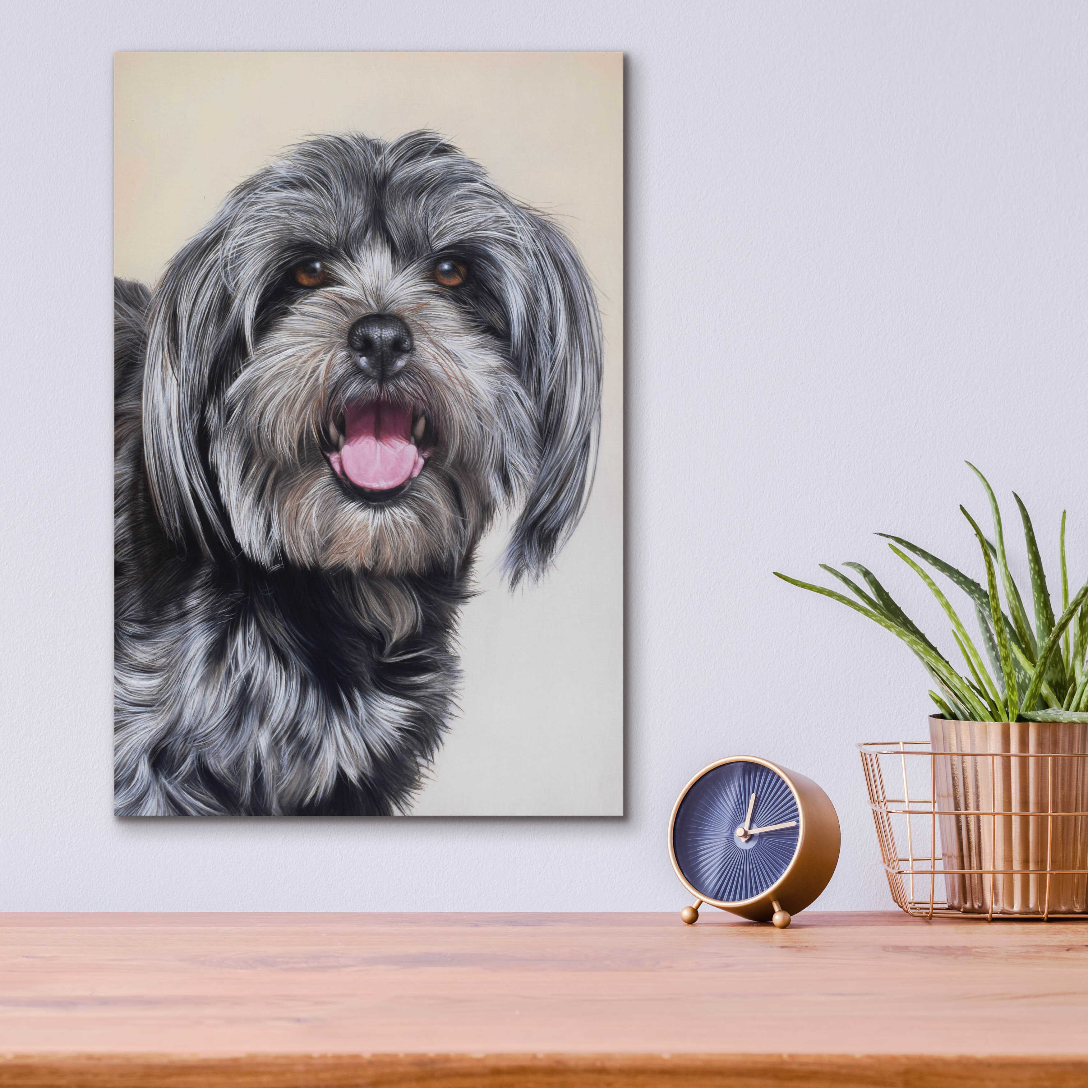 Red Barrel Studio® Epic Art 'Molly' By Sam Dolman, Acrylic Glass Wall ...