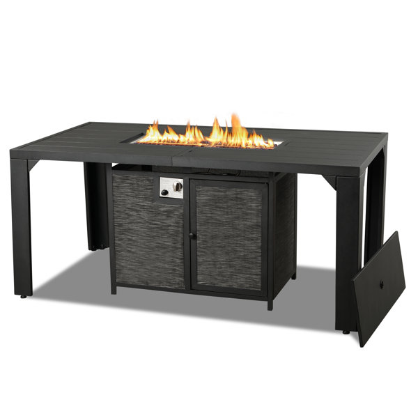 Counter-height-fire-pit-dining-table | Wayfair