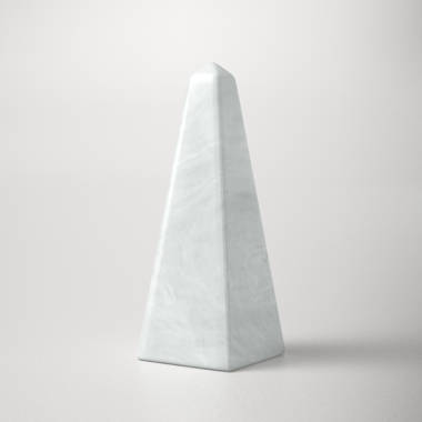 Bello Treasure Polished Marble Keepsake Pyramid Sculpture & Reviews ...