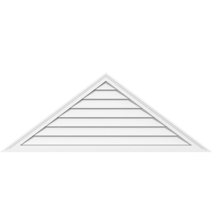 PCI Enterprises Triangle Surface Mount Functional Brickmould Frame PVC ...