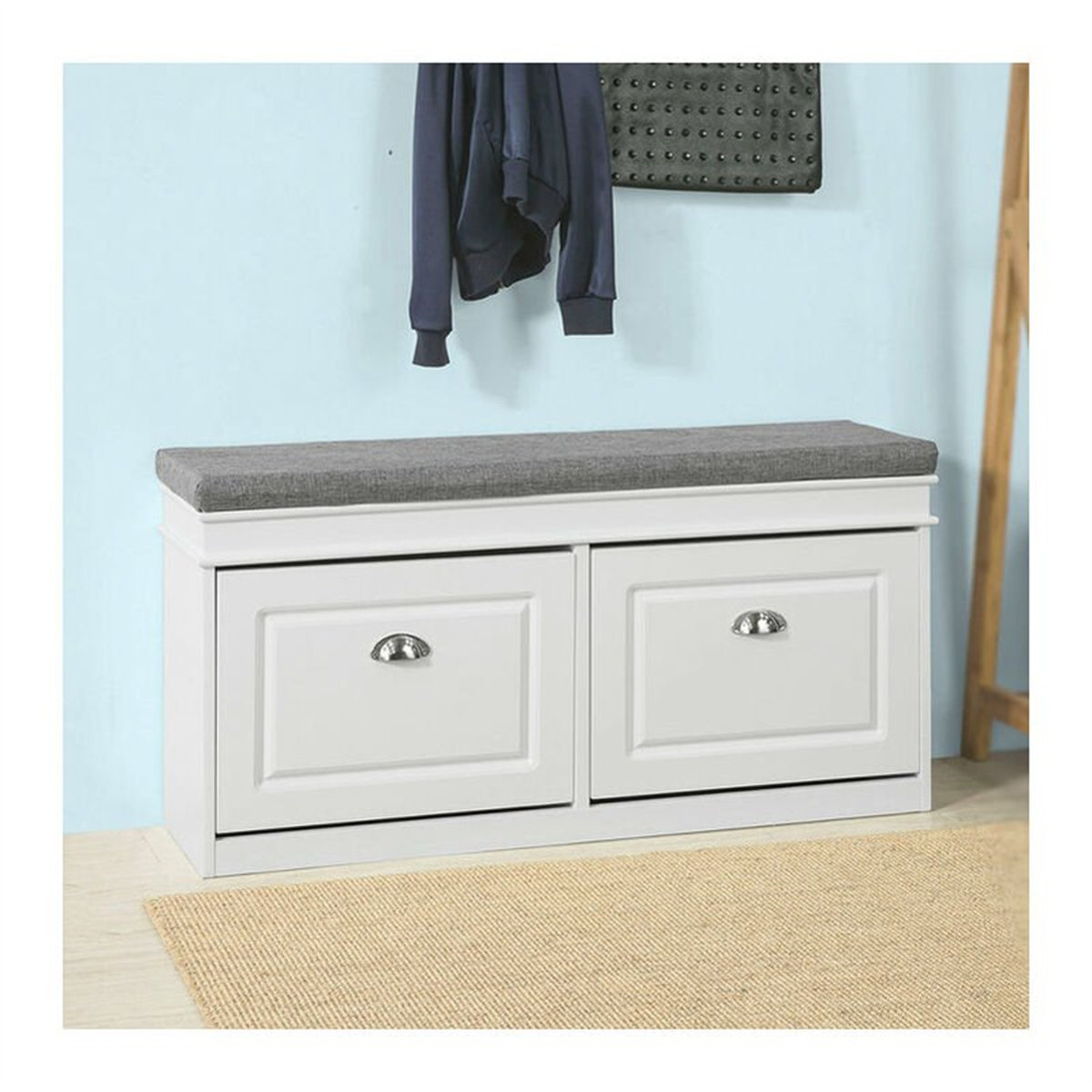 Rosalind Wheeler 8 Pair Shoe Storage Bench | Wayfair.co.uk