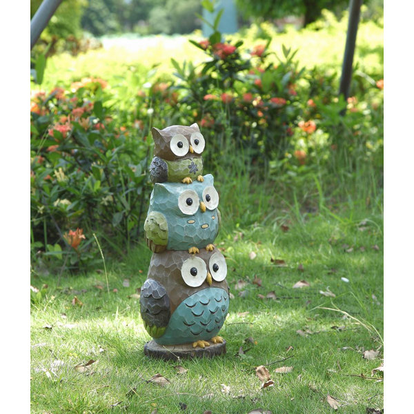 Hi-Line Gift Ltd. Stacking Owls Statue & Reviews | Wayfair