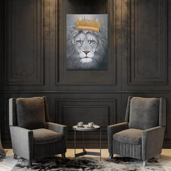 Trinx French Canvas Wall Art, Contemporary Cute Colorful Wrapped Canvas ...