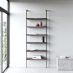 Mercury Row® Bontang 72" H x 24" W Steel Ladder Bookcase - Wayfair Canada