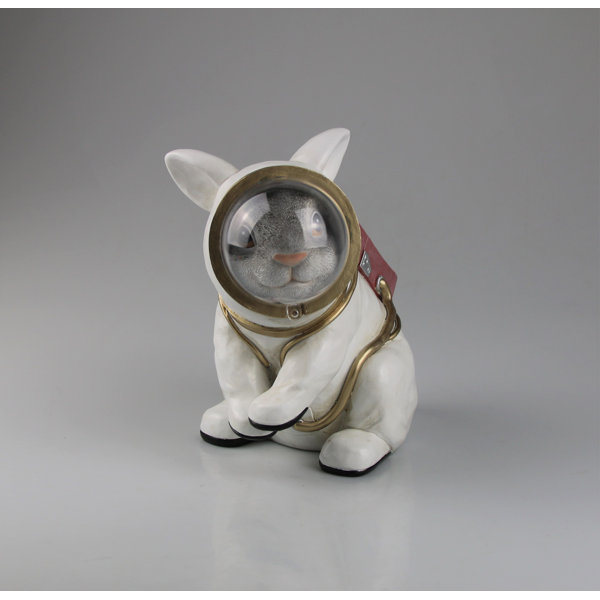 Maturi Bunny in Space Ingleside Figurine | Wayfair.co.uk