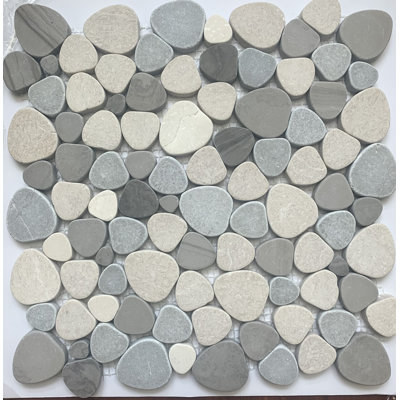 Mango Tile Natural Stone Pebbles Mosaic Wall & Floor Tile | Perigold