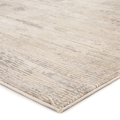 Brayden Studio® Averill Gray/Ivory Rug & Reviews | Wayfair
