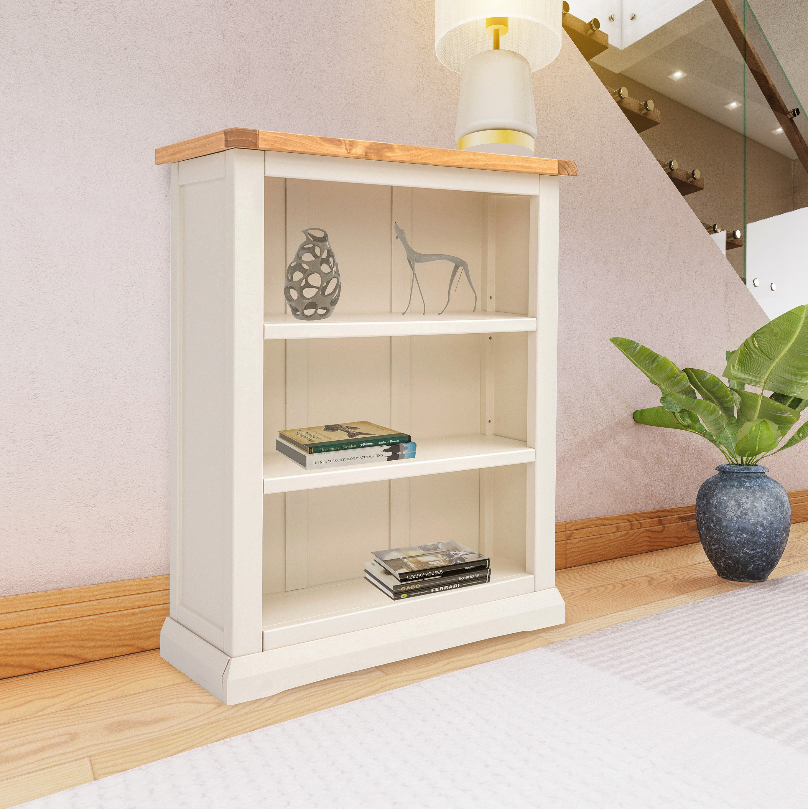 ClassicLiving Elliana 90Cm H x 70Cm W Standard Bookcase | Wayfair.co.uk