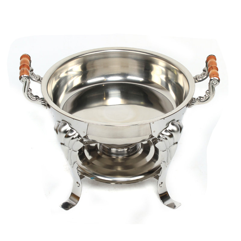Astoria Grand Round Stainless Steel Warming Container Warmers, Heaters ...